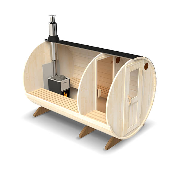 3m bastutunna | Bastuhus byggsats | Mobil bastu köpa