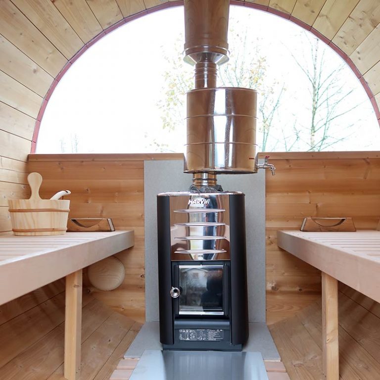 2.4m bastutunna vedeldad | Bastutunnor färdigmonterad eller byggsats