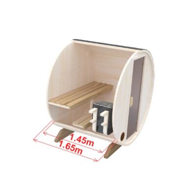 1.6m bastutunna | Mini bastu utomhus | Köpa bastutunna