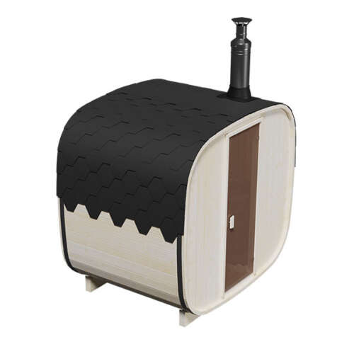 Utomhus Bastun I Rund kub bastu I 1,7m I För 3 Pers